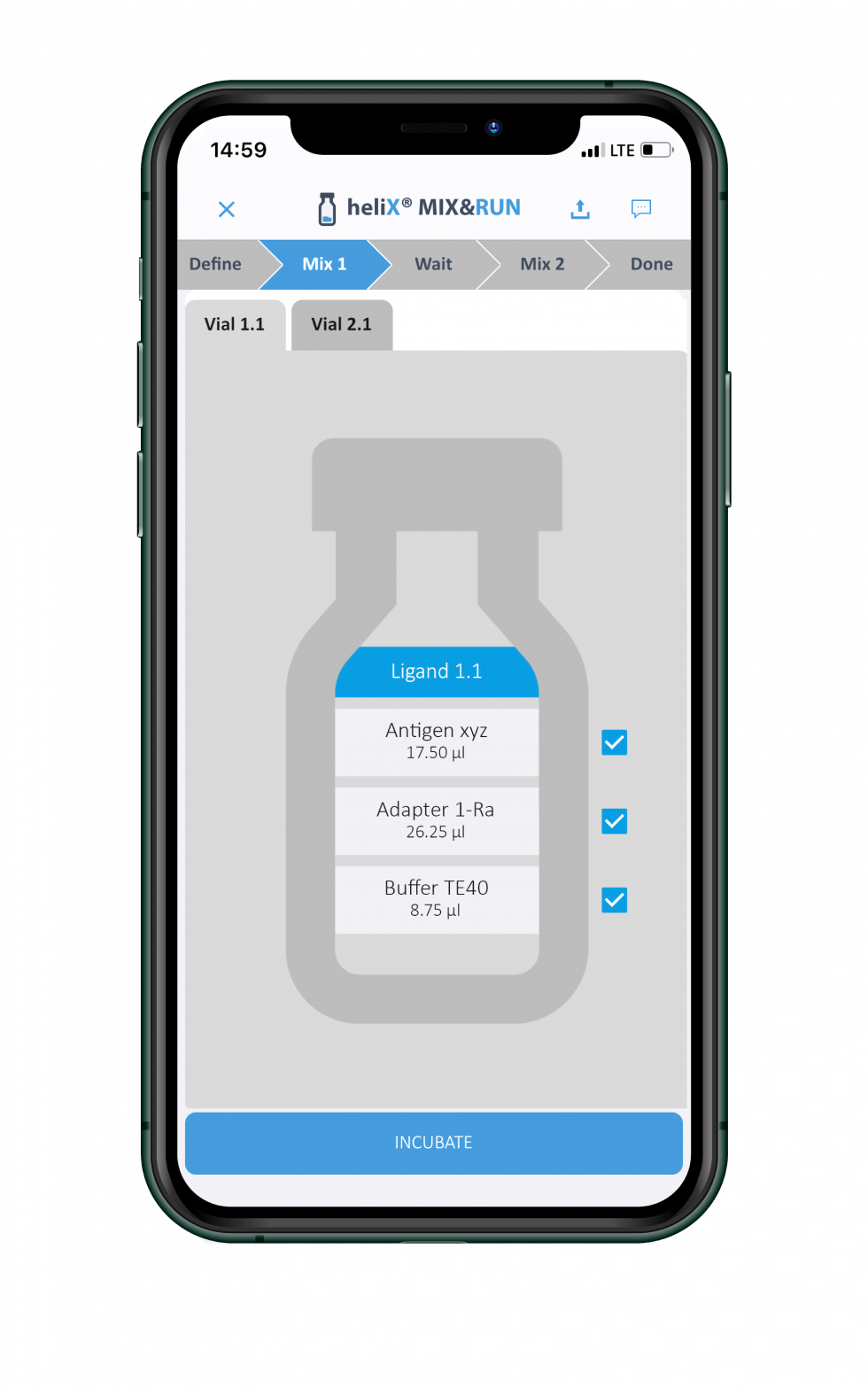 MIX&RUN - Dynamic Biosensors