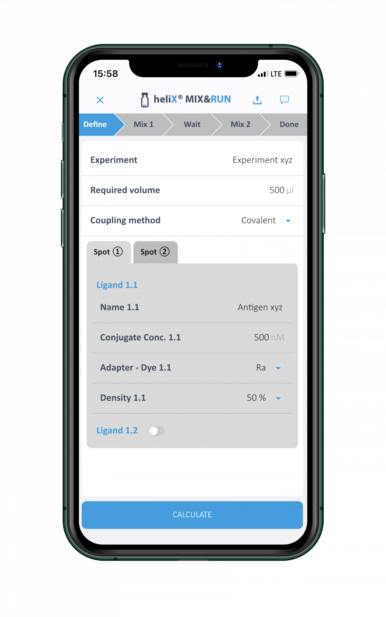 MIX&RUN - Dynamic Biosensors