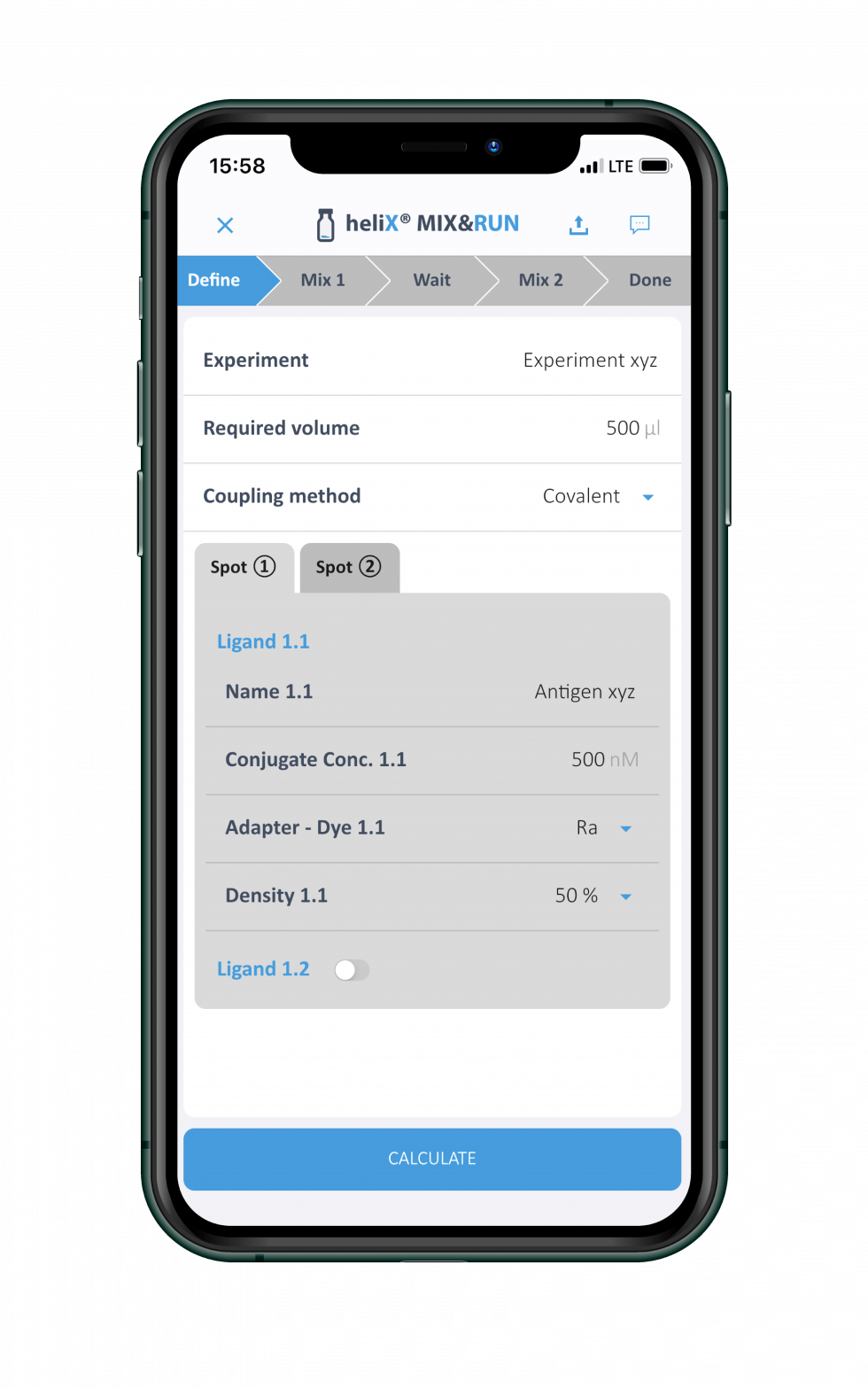 MIX&RUN - Dynamic Biosensors